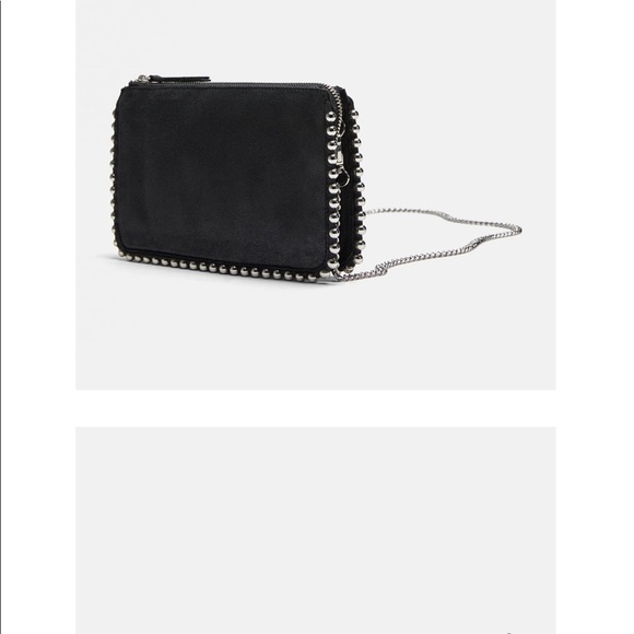 Zara | Bags | Zara Studded Black Crossbody Bag | Poshmark